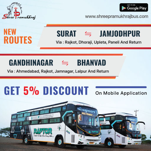 Shree Pramukhraj Travels - Online Bus Ticket Booking, Book Bus Tickets